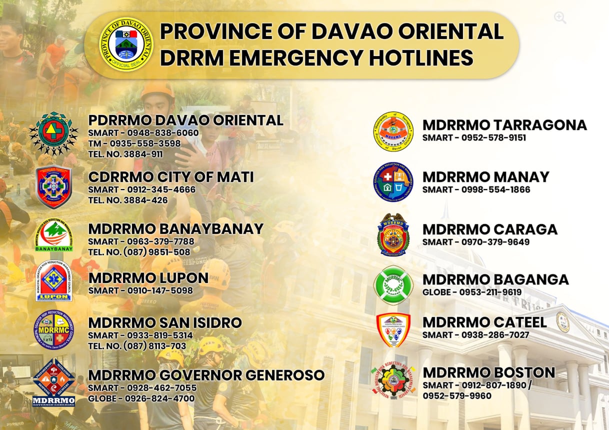 DRRM - DepEd Davao Oriental